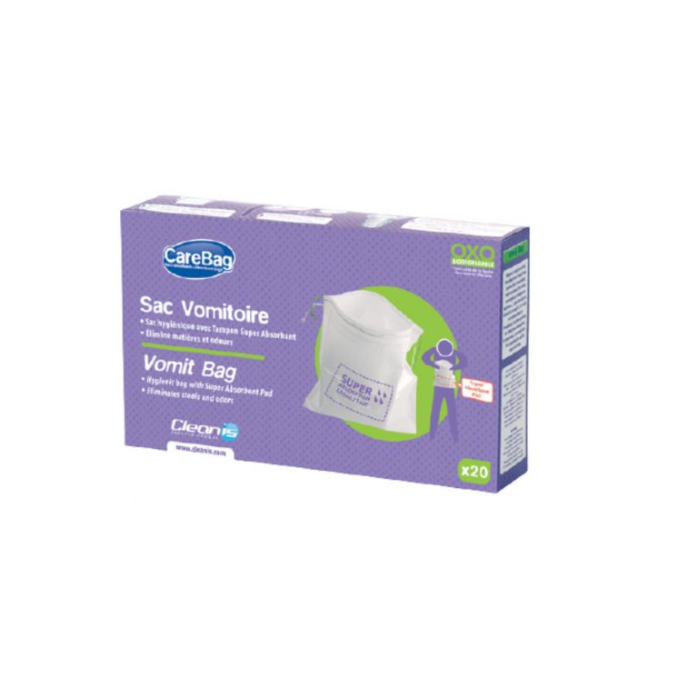 Vomit Bag with Super Absorbent Pad PAC – Diagnotrade Systems Sdn Bhd